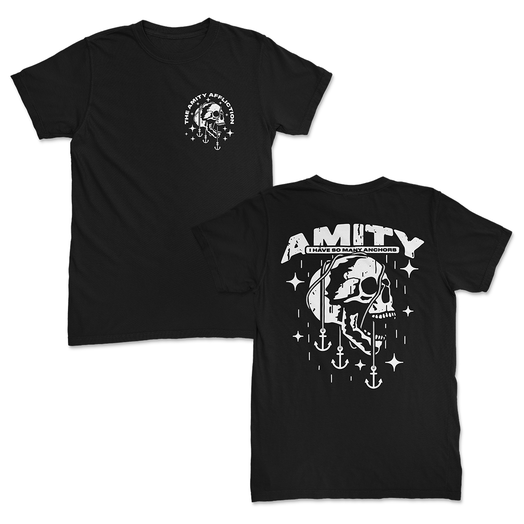 The Amity Affliction - 'Anchors' T-Shirt (Black) – USA 24Hundred